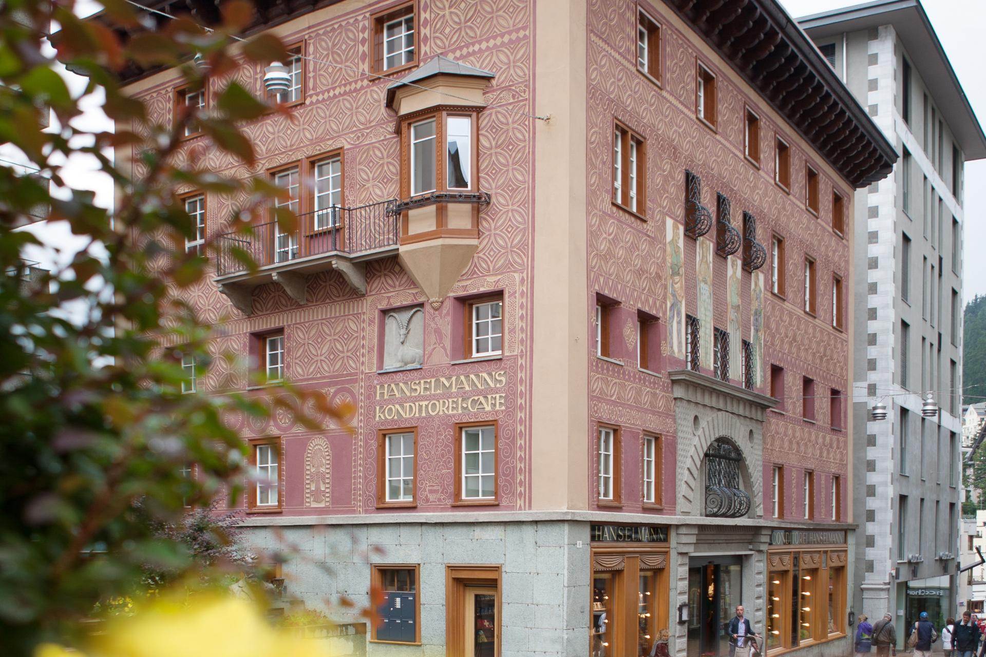 Service bei Confiserie Hanselmann in St. Moritz - Rolling Pin