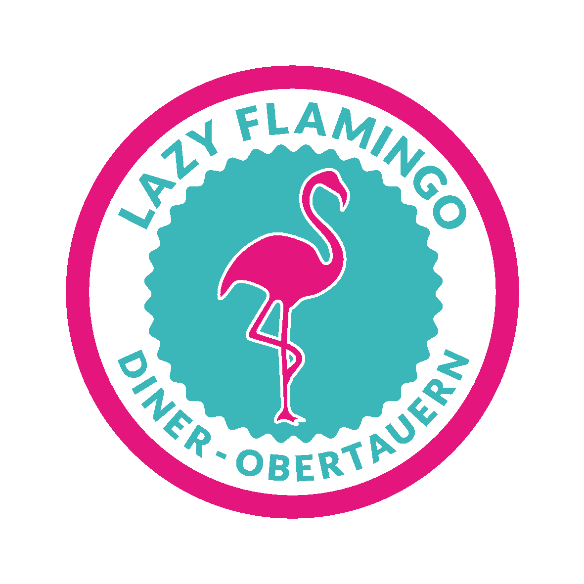 Lazy Flamingo Diner - Rolling Pin